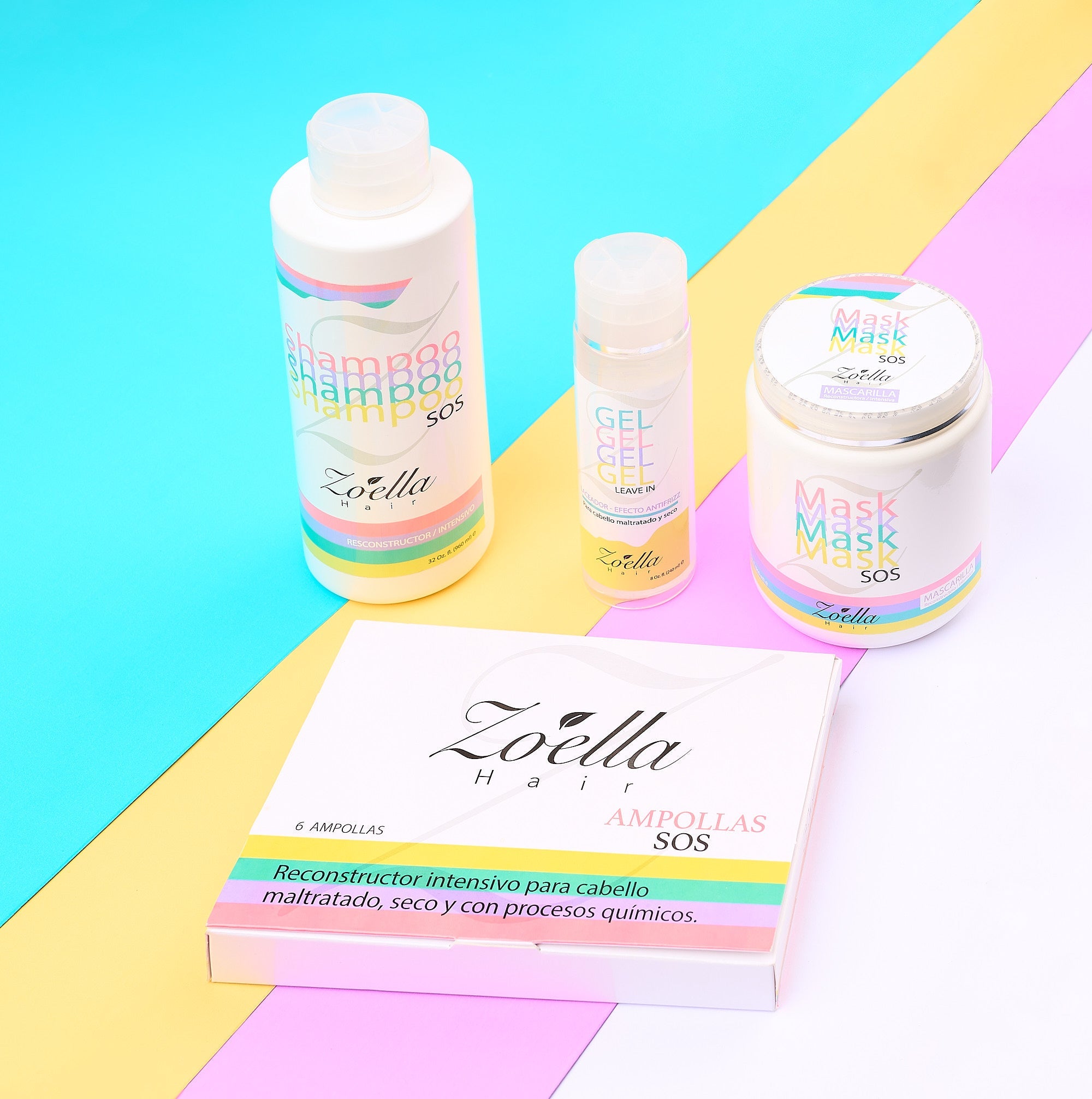 Línea SOS: Cabello Maltratado – ZOELLA HAIRCARE