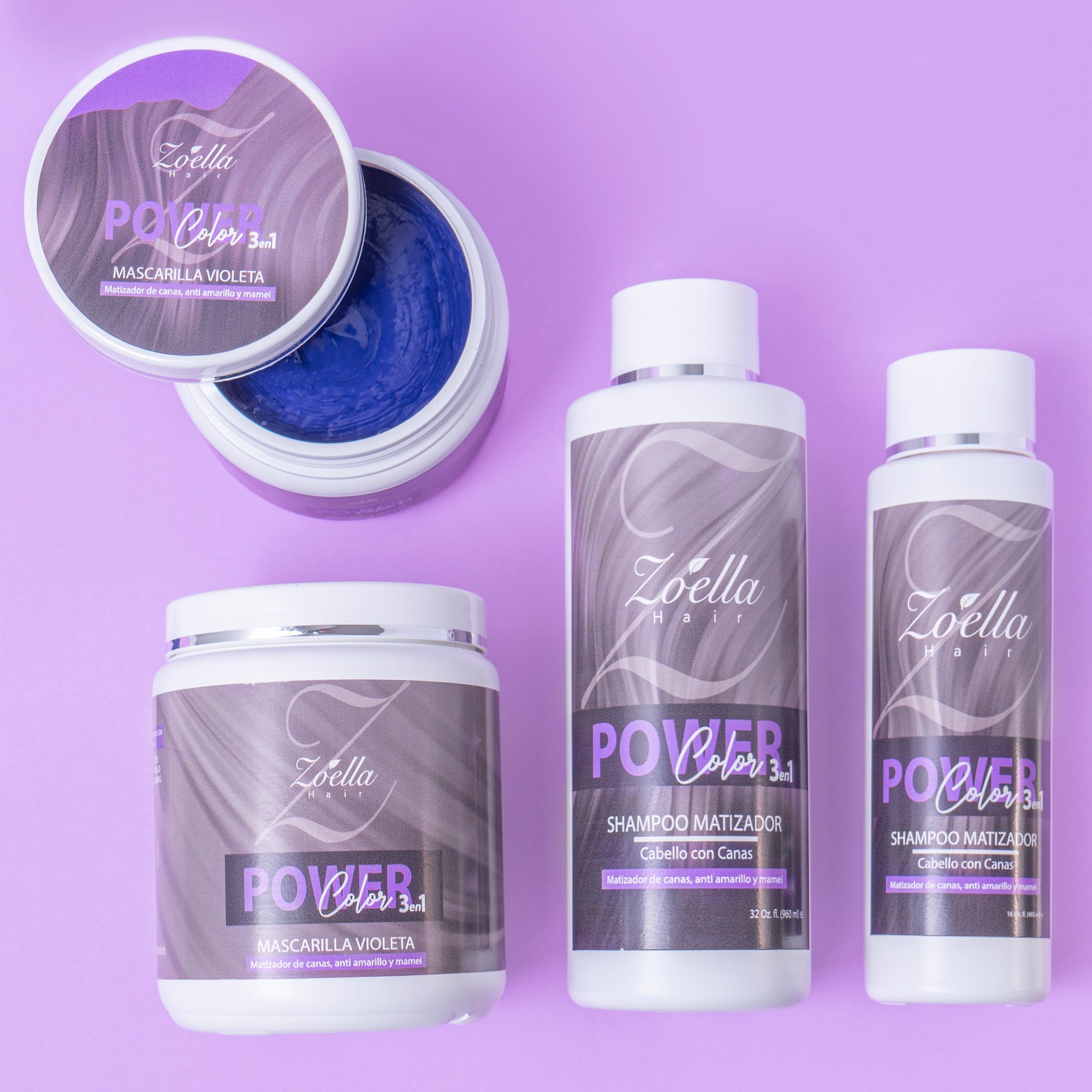Power Color: Línea Matizadora – ZOELLA HAIRCARE