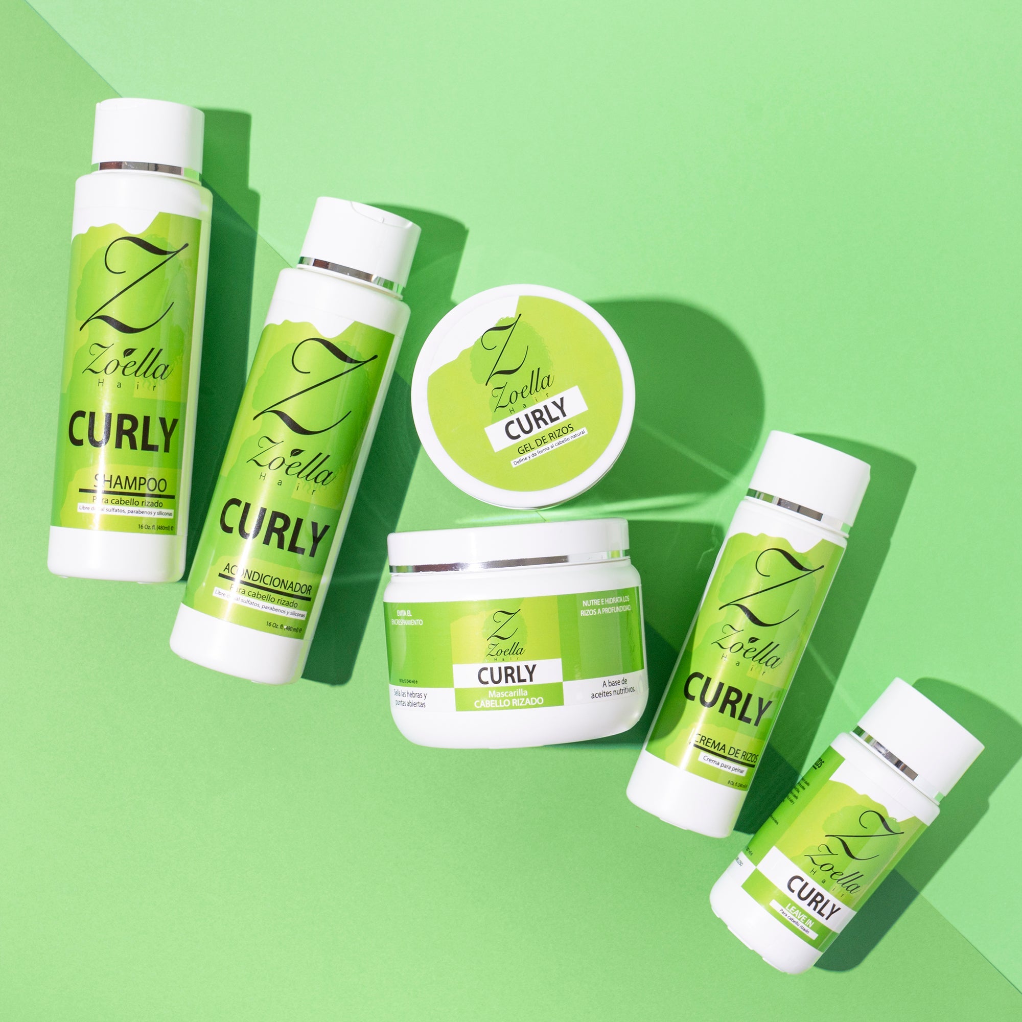 Línea Curly: Cabello Rizado – ZOELLA HAIRCARE